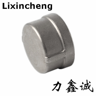 Stainless steel pipe fittings Round caps/hex caps/casting caps/SS304 ...